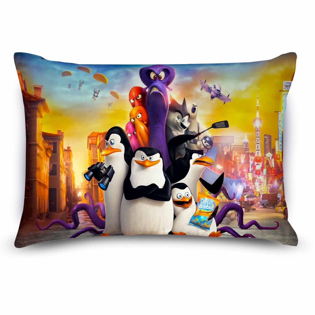 PENGUINS OF MADAGASCAR Collection Huggable Pillow Birthday Gift Ideas ...