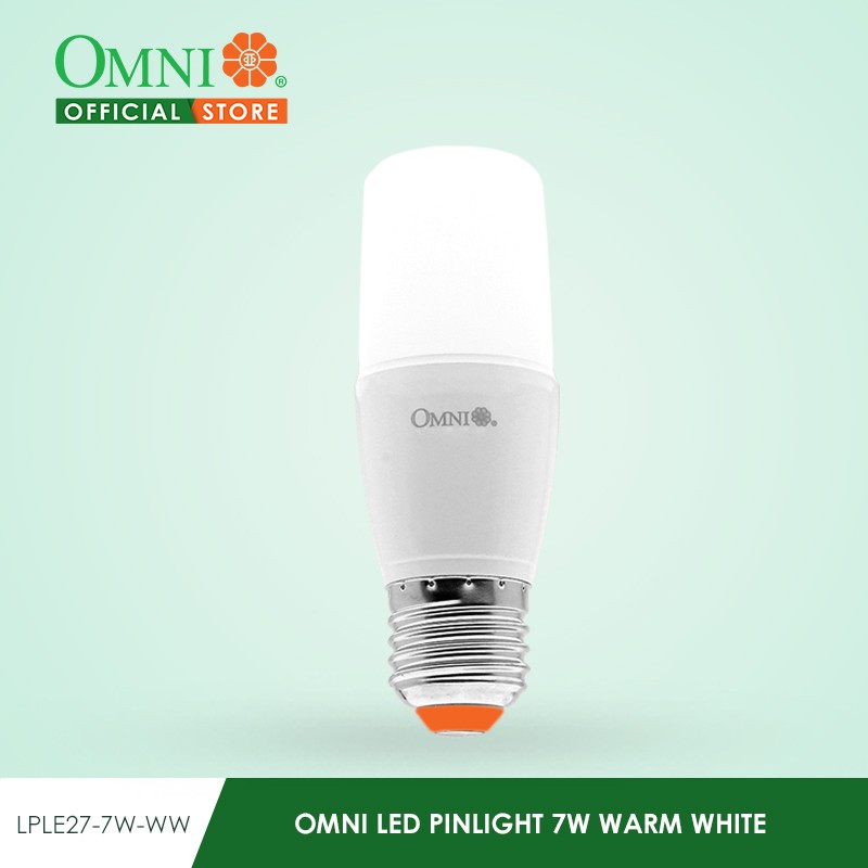 OMNI LED Pinlight 7W Warm White - LPLE27-7W-WW | Shopee Philippines