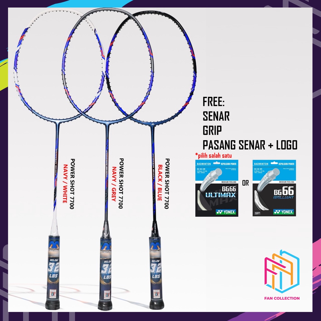 POWER MAX Racket Original Ultimax Badminton Racket Package | Shopee ...