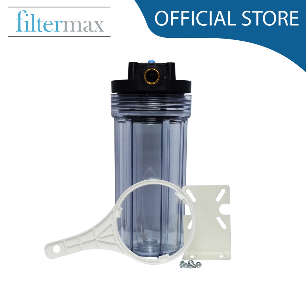 Filtermax 1/2 Clear Housing with Spanner/Bracket Purifier | Shopee ...