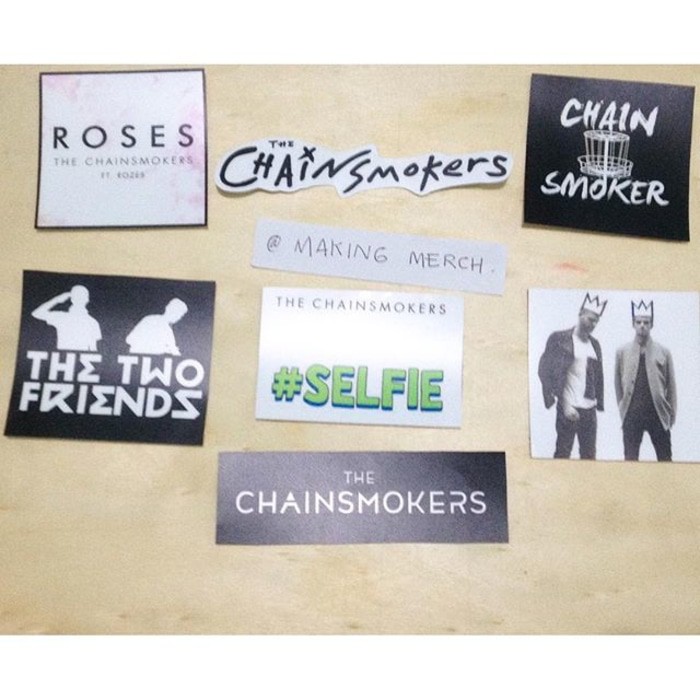The CHAINSMOKERS BAND STICKER | Shopee Philippines
