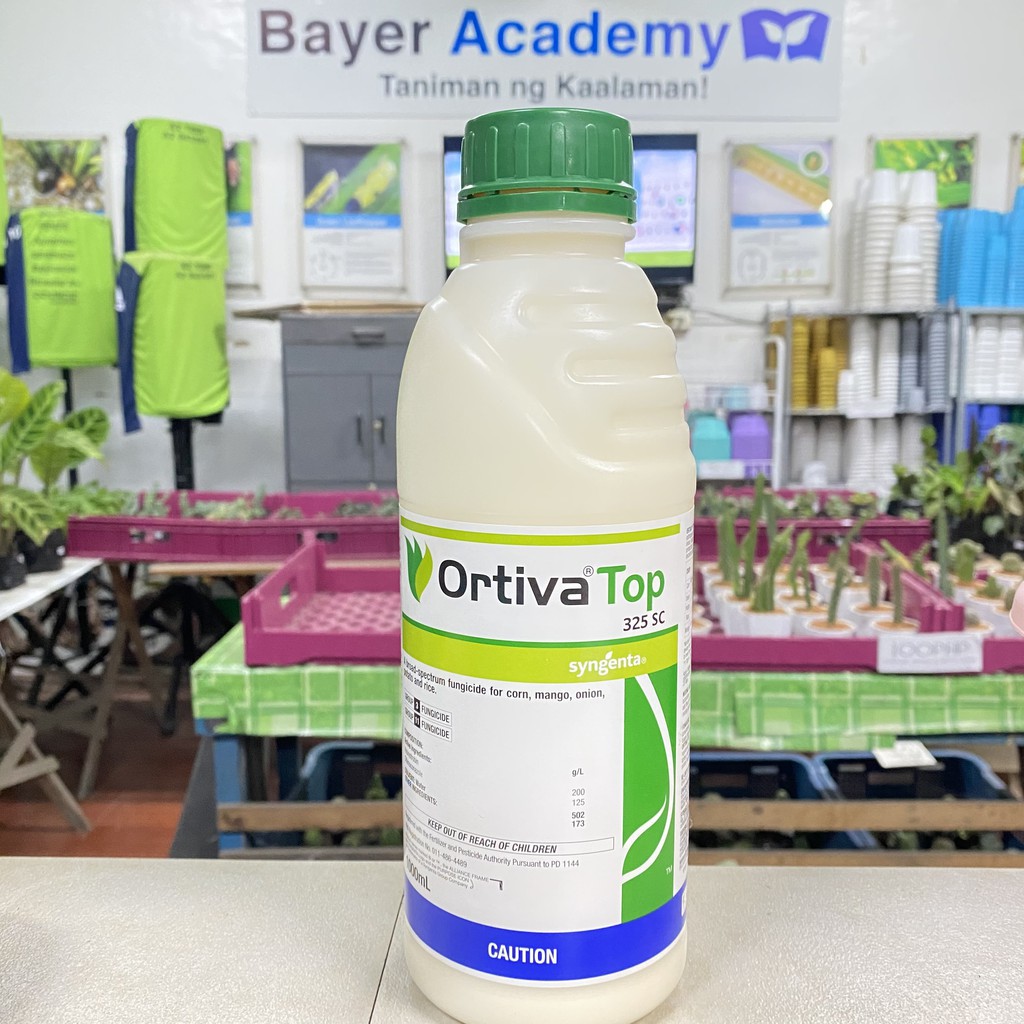SYNGENTA ORTIVA TOP AZOXYSTROBIN and DIFENOCONAZOLE 325 SC SYSTEMIC ...