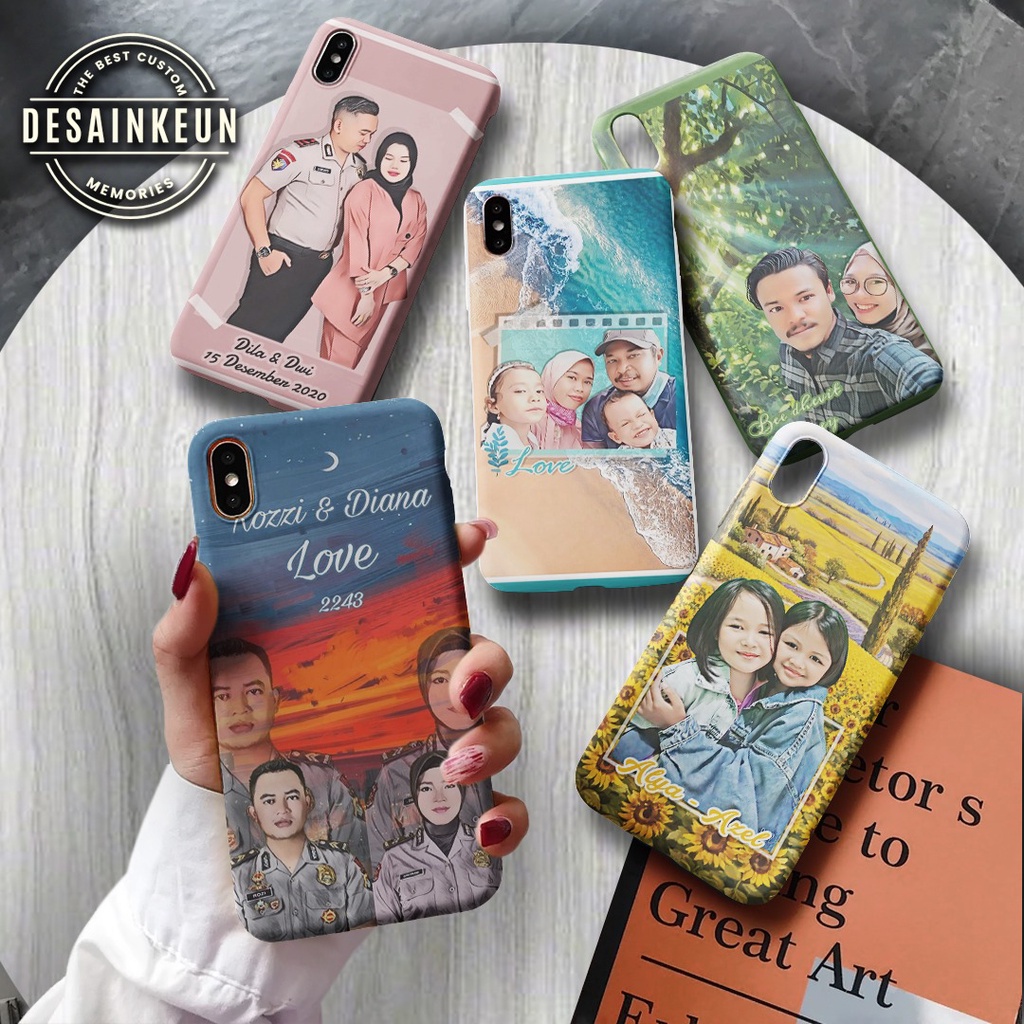 Custom Casing HP Cartoon Design- Choose (Original Photo To Cartoon ...