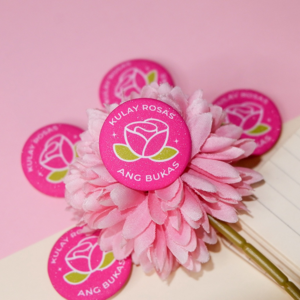 Leni Robredo - Campaign Merch - 1.25" Button Pins & Sticker Sheet ...