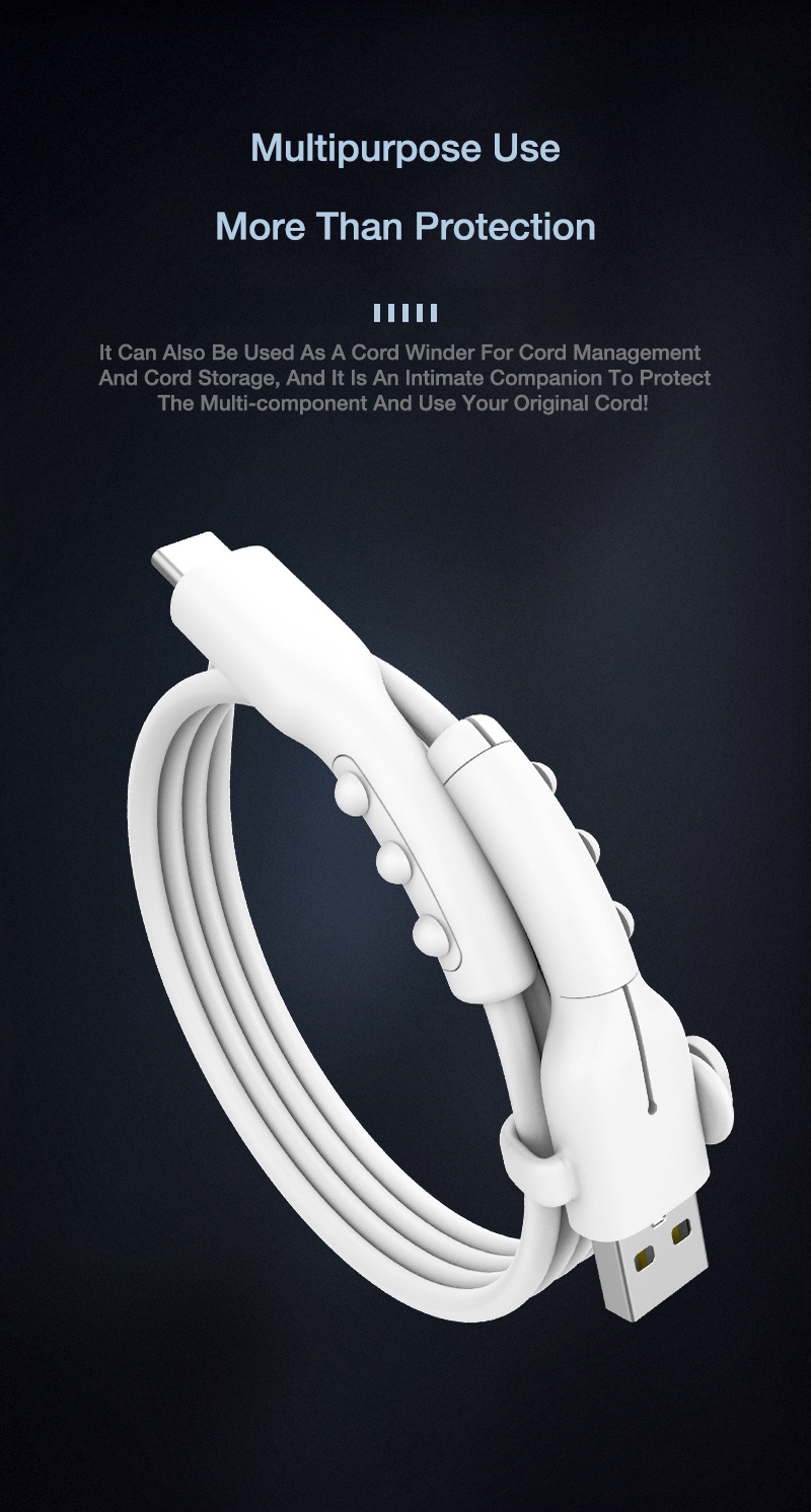 BlueWow Just For Android Cable Protector For Android Data Line Cord ...