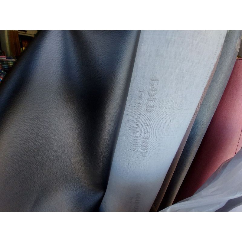 Gold Leather synthetic, makapal, malambot, for sofa, car seat, bags and ...