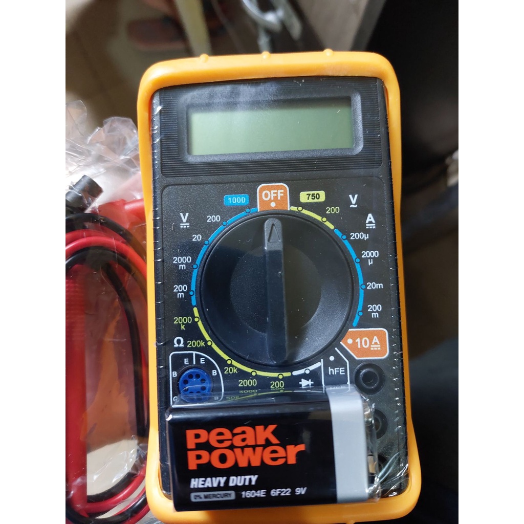 Creston Electrical Digital Multi Tester FN8802 Battery Included ...