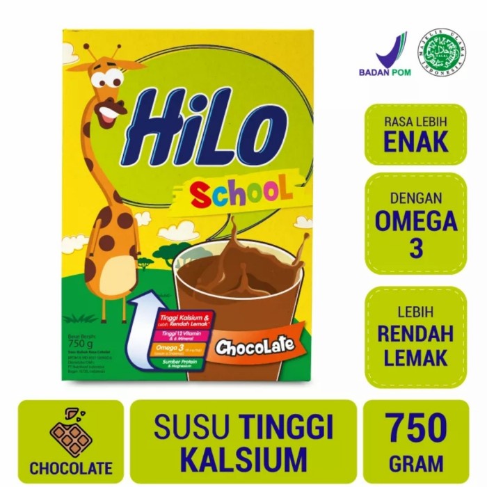 Chocolate Powder - Hilo School Chocolate Milk Powder ^750 Gк | Shopee ...