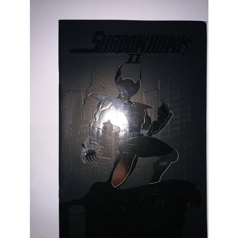 Shadowhawk II #01 ( Black Silver Embossed Cover) image comics 1993 ...