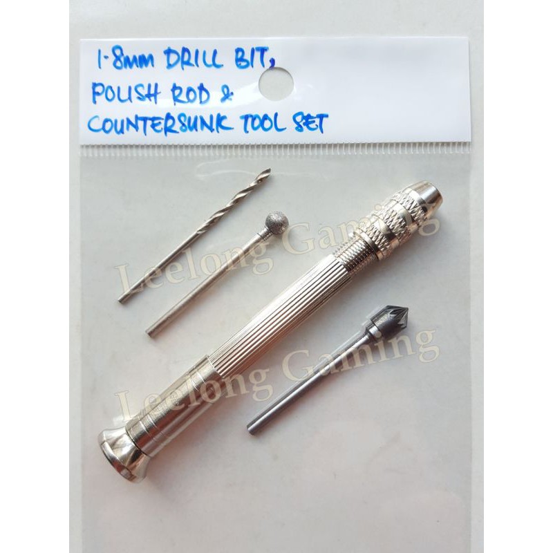 TAMIYA Imitation 1.8mm Drill Bit, Polish Rod & Countersunk Tool Set ...