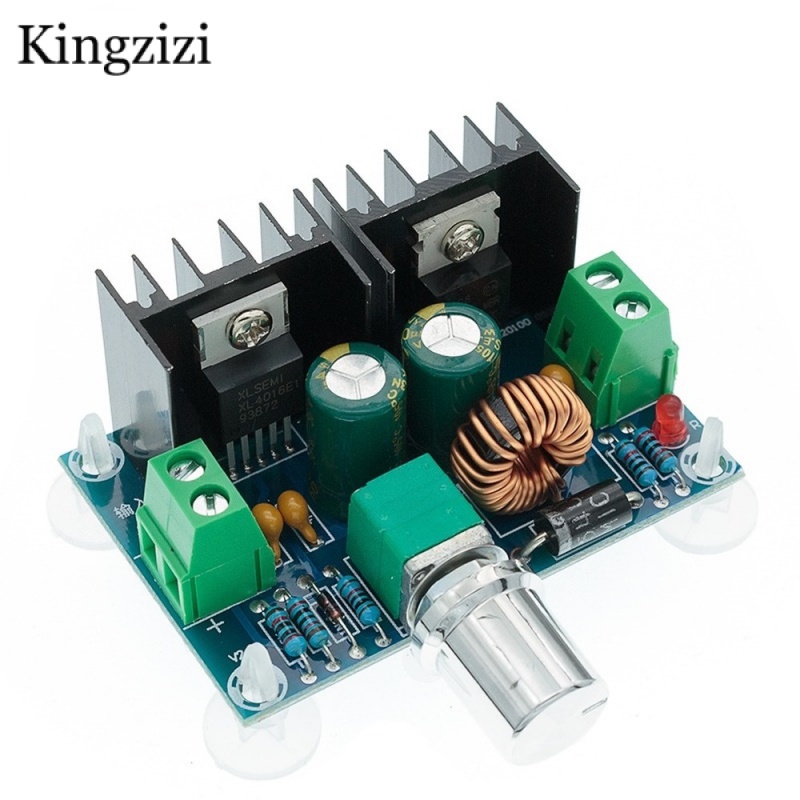 XH-M401 DC-DC Step Down Buck Converter Power Supply Module XL4016E1 PWM Adjustable 4-40V To 1.25 ...