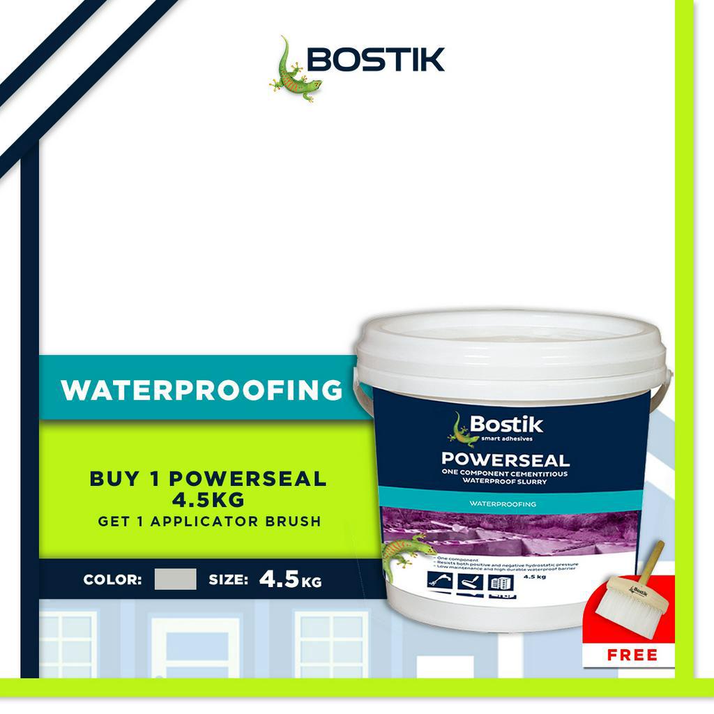 Bostik Power Seal Gallon With Brush 4.5Kg | Shopee Philippines