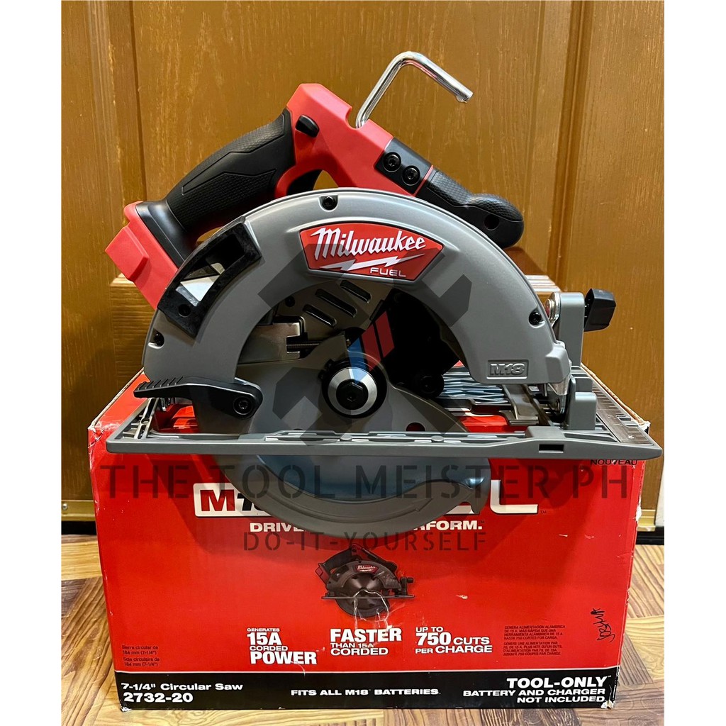 Milwaukee 2732-20 M18 Fuel 18 Volt Lithium-Ion 15 Amp 7-1/4 Inch ...