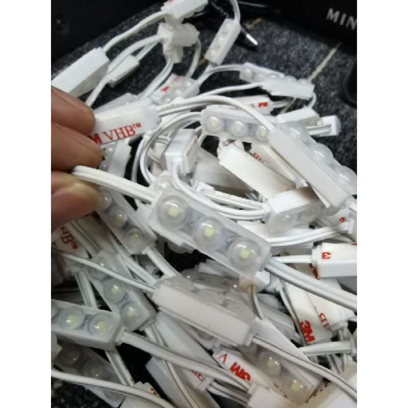Mini 3Led "3528" module new design projector type WATERPROOF | Shopee ...