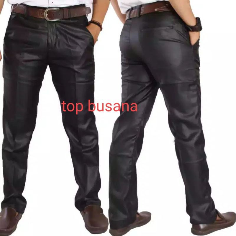 Men's slimfit Shiny Pants | Men's Shiny formal Pants | Men's Shiny Office Pants | Shopee Philippines