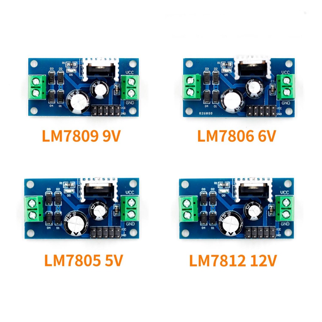 LM7805 LM7806 LM7809 LM7812 DC/AC Three Terminal Voltage Regulator ...