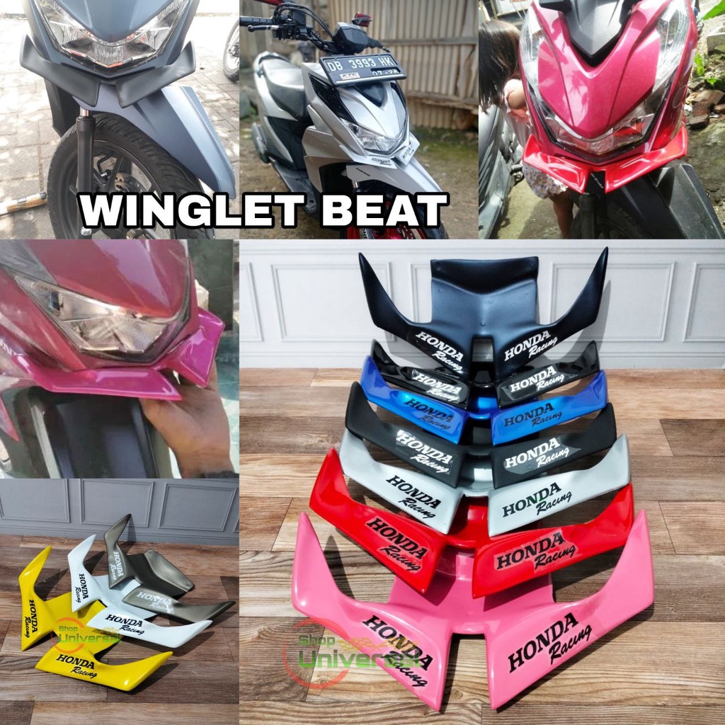 Winglet HONDA BEAT STREET 2020 2021 BEAT DELUXE 2020 2021 2022 BEAT FI ...