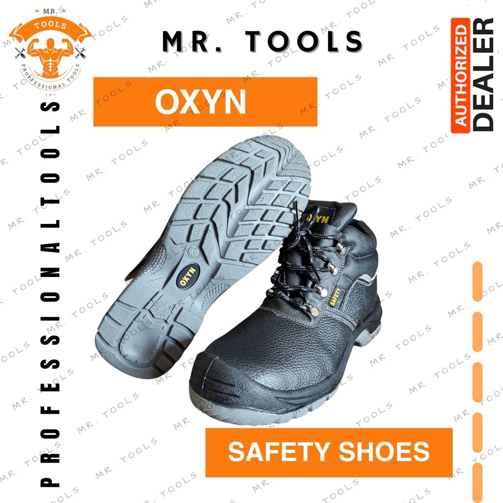 ORIGINAL OXYN SAFETY SHOES High-cut work shoes with a steel toe that ...