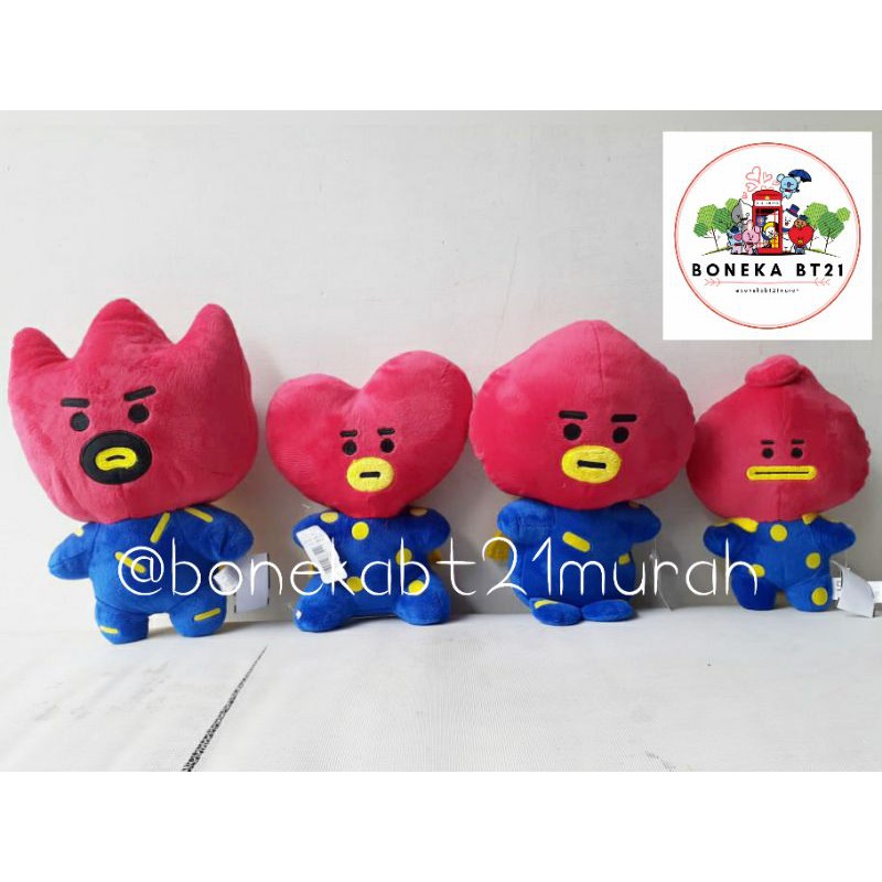 Bt21 Tata Family Fafa Tutu Tata Titi Doll Tata Family Tata | Shopee ...