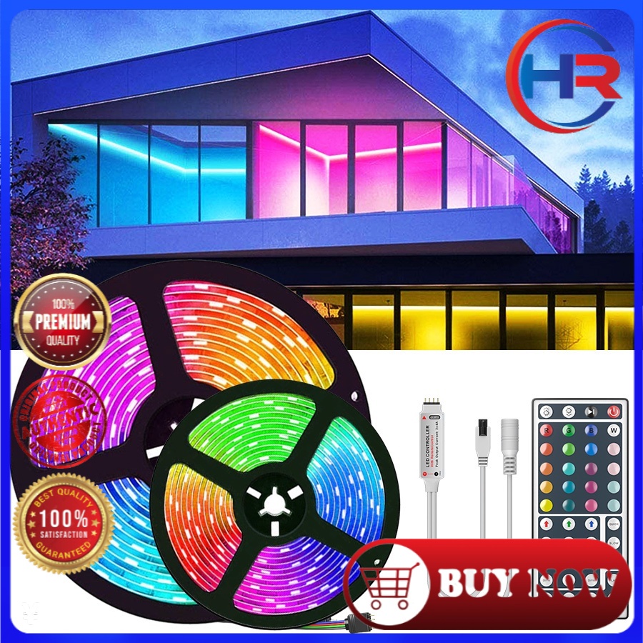 LED RGB Light Strip 5M Home Decoration Christmas Light Gaming Room ...