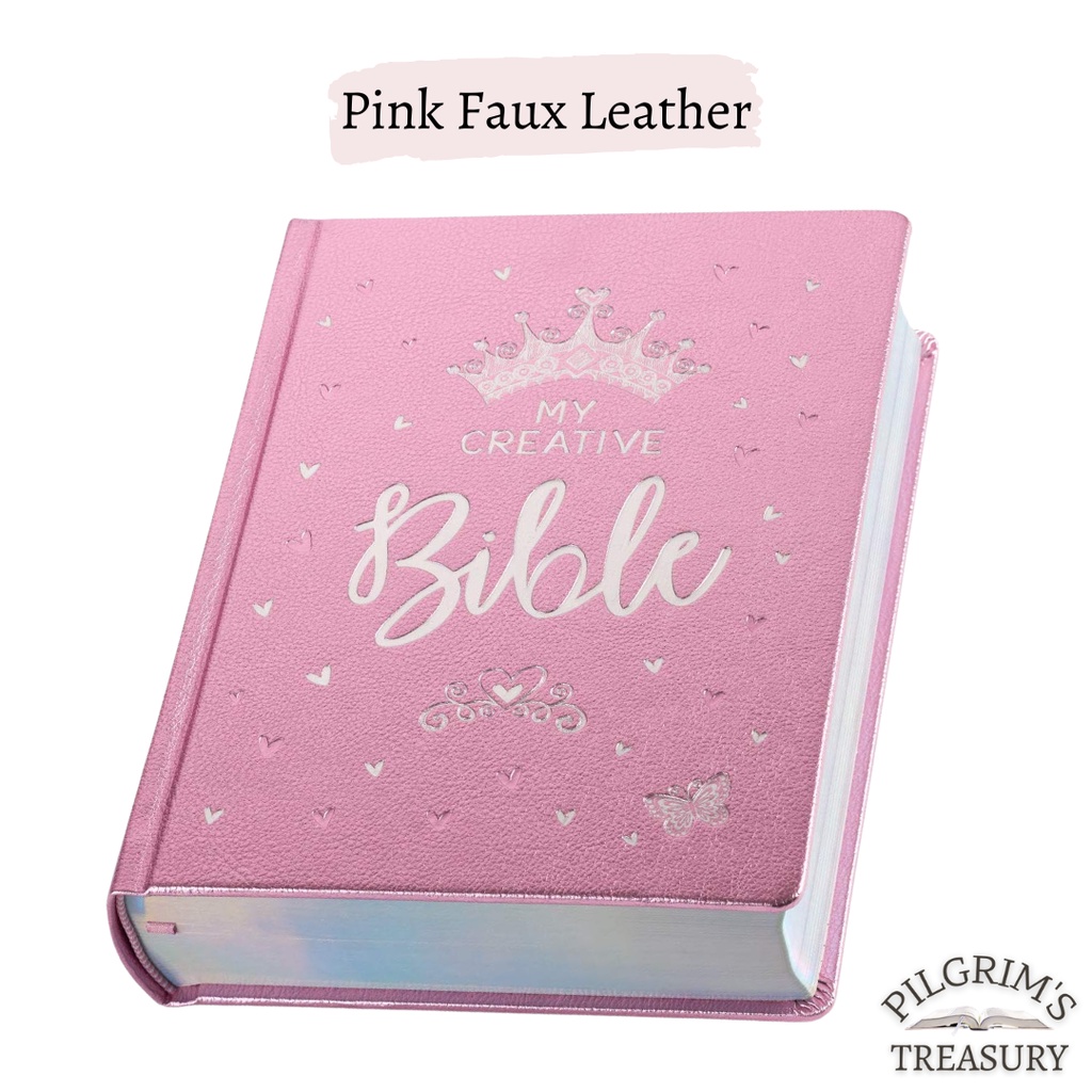 ESV Bible My Creative Bible For Girls Pink Purple Illustrated Coloring ...