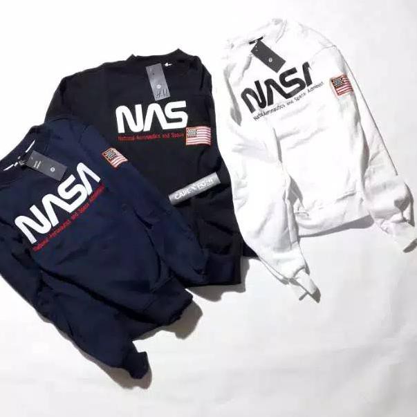 The Most According To.. H & M Nasa Space Fulltag & Lebel Crewneck Sweater | Shopee Philippines