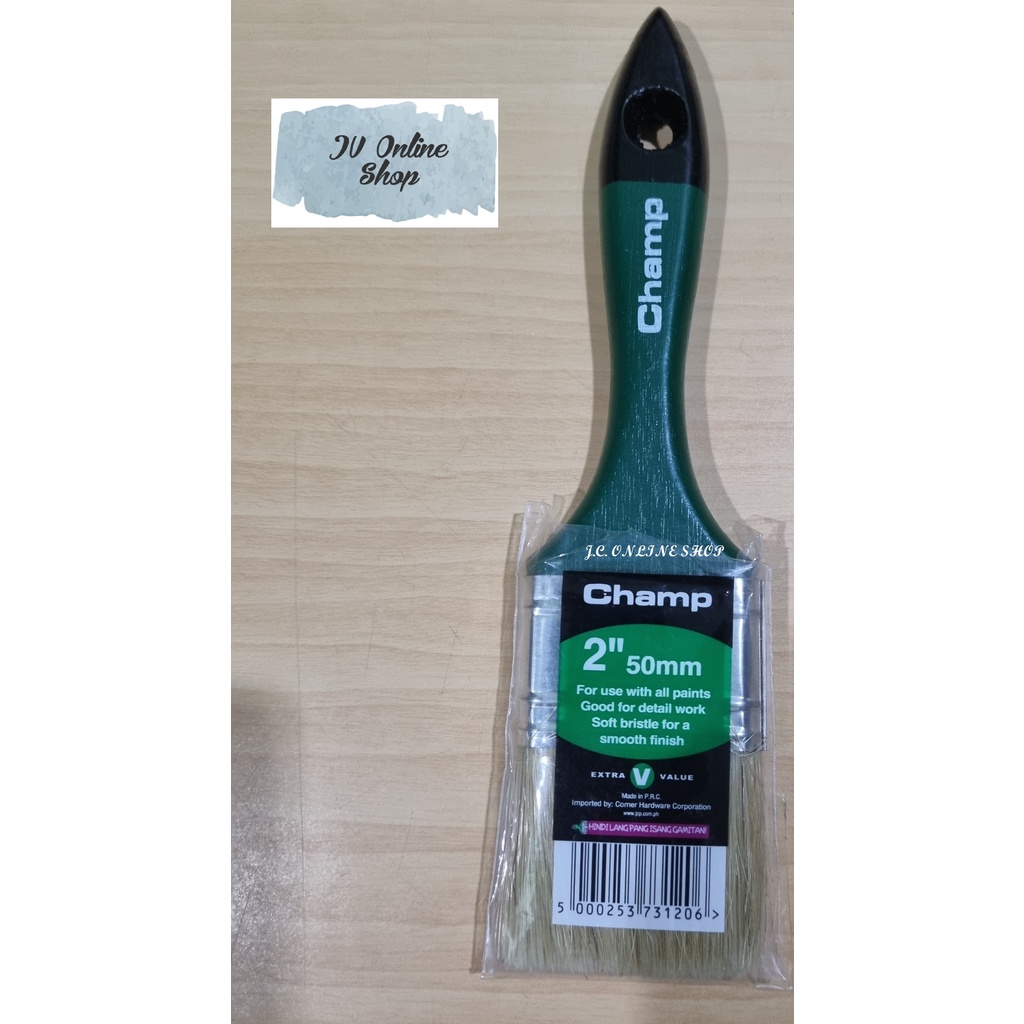 CHAMP paint brush (0.5” | 0.75” | 1” | 1.5” | 2” | 2.5" ) | Shopee ...
