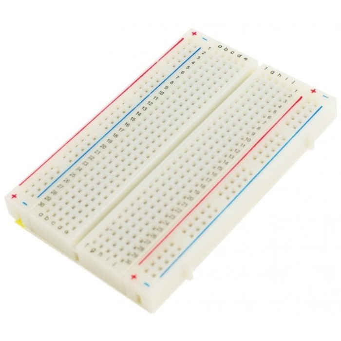 Breadboard 400 Holes Bread Board ProjectBoard Component Board | Shopee ...