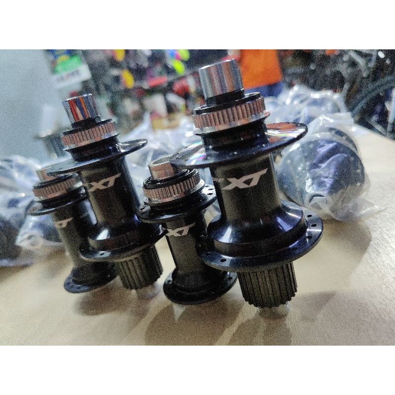 SHIMANO 12SPEED XT / SLX M8100 M7100 BOOST / NON BOOST HUB SET | Shopee Philippines