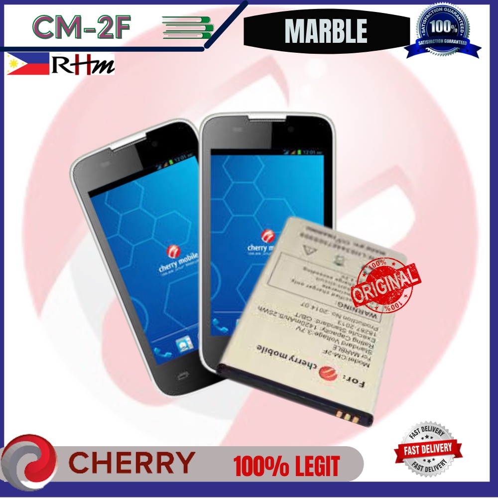 Cherry Mobile MARBLE Battery, Model CM-2F Original High Quality Battery ...