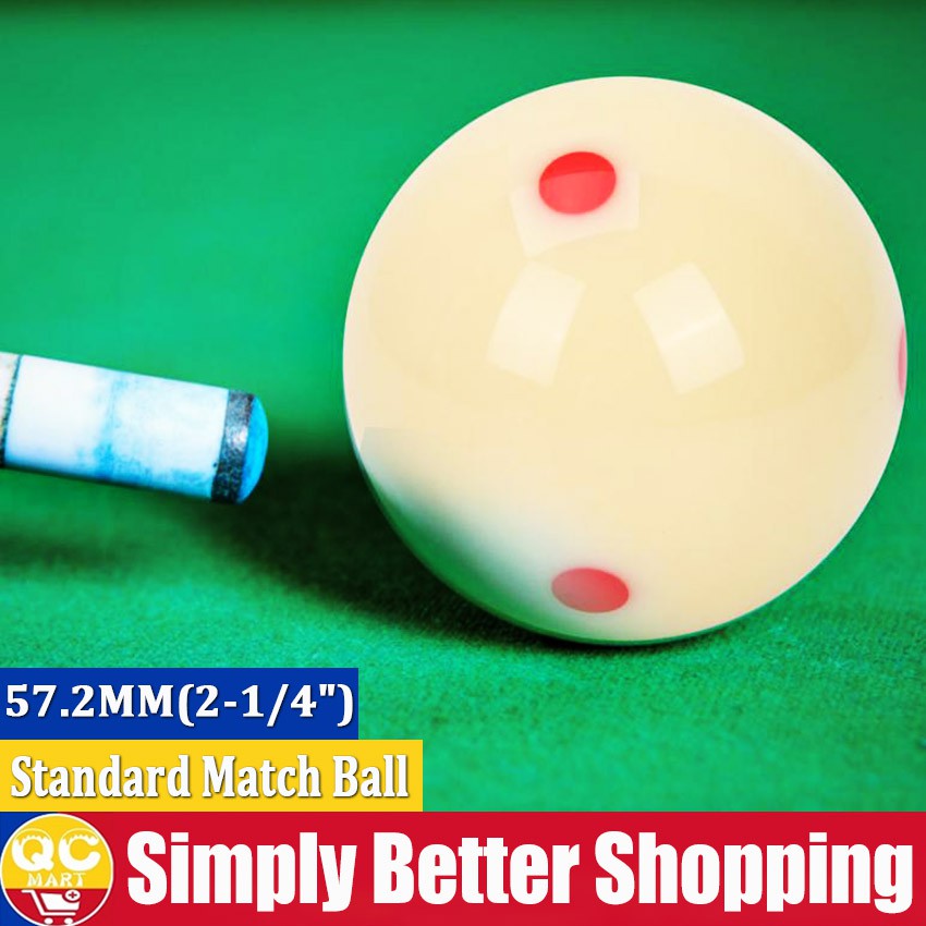 6 Red Dot Billar White Cue Ball Billiard Ball Aramith Cue Ball Billiard ...