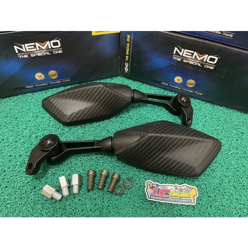 Original Nemo Ducati V2 Ninja side Mirror | Shopee Philippines