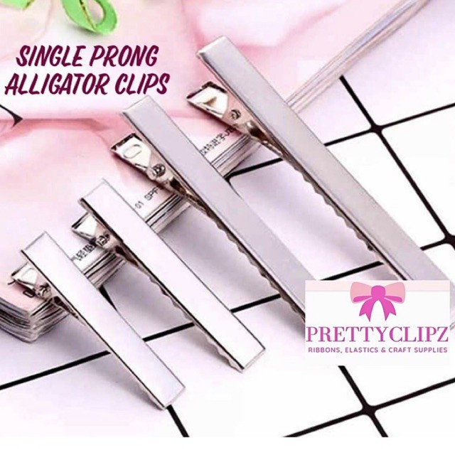 Single Prong Alligator Clips Sizes 4.1cm, 4.6cm, 5.6cm & 7.6cm | Shopee ...