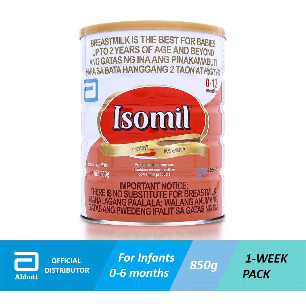 Isomil 850g, For 0-12 Month-old infants | Shopee Philippines