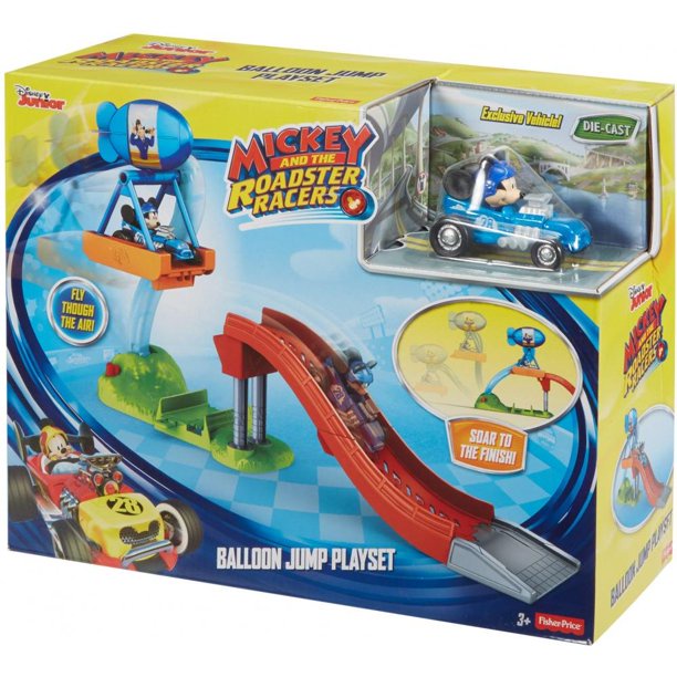 Authentic Mickey and the Roadster Racers Balloon Jump Playset | Shopee ...
