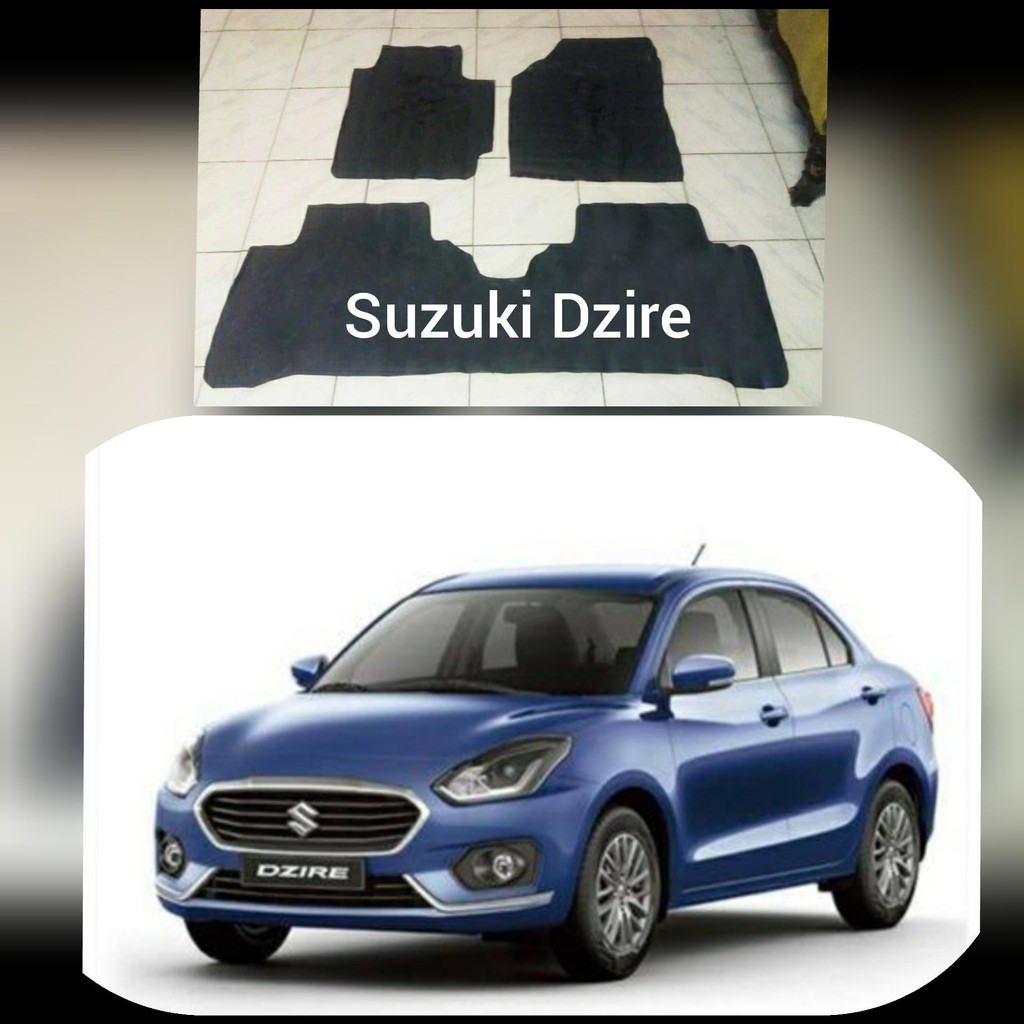 Suzuki Dzire 2017-2022 nomad rubber car mat with piping Dzire nomad ...