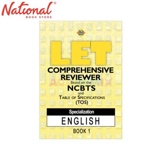 Let Comprehensive Reviewer Based On The Ncbts And Table Of ...