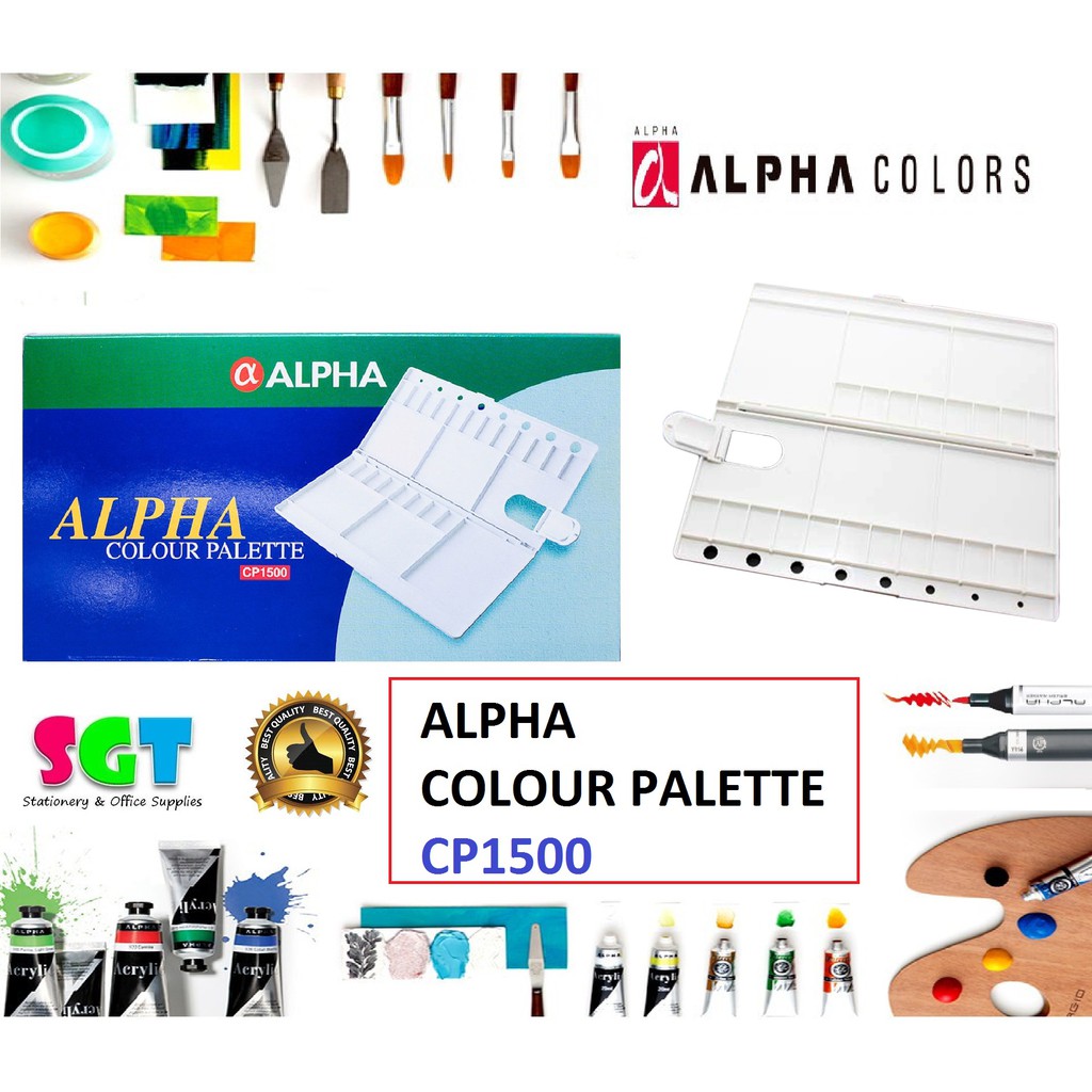 Alpha Colour Palette (CP1500) | Shopee Philippines