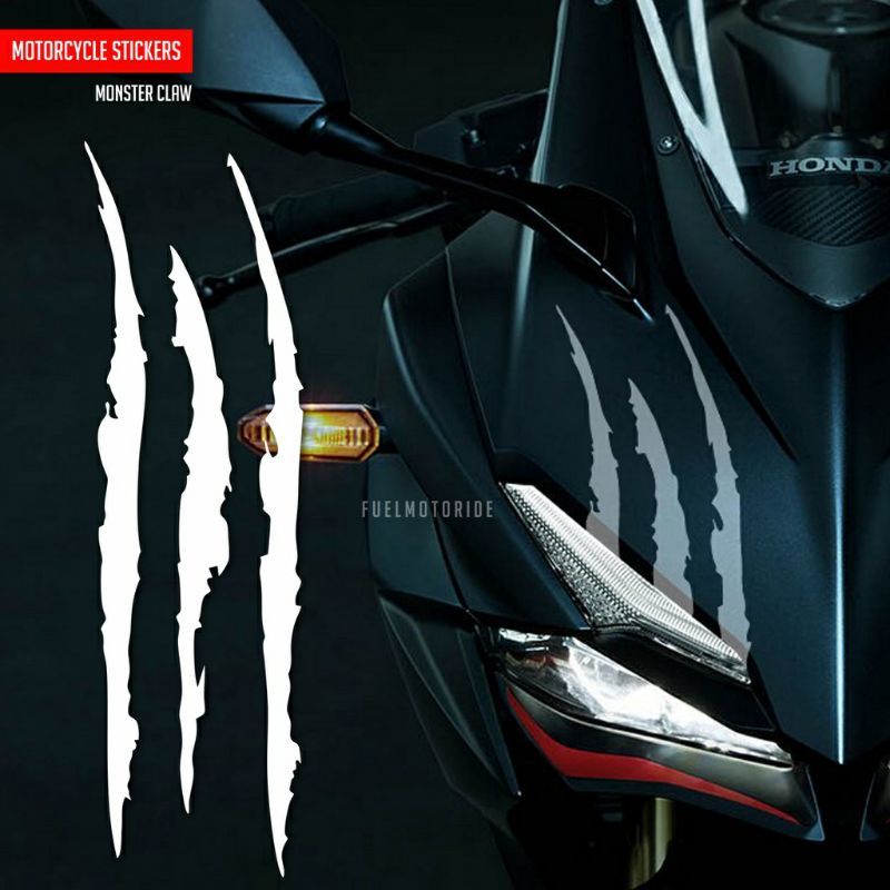 Monster Claw Sticker/Monster Claw Sticker/Nmax Xmax Aerox PCX Lamp ...