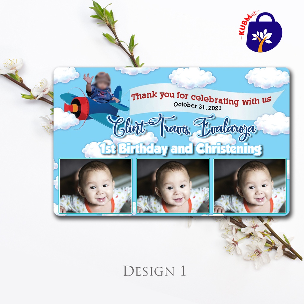 Customized Airplane Souvenir | Giveaway | Ref Magnet | for Birthday ...