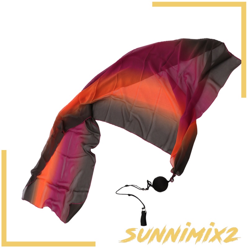 [SUNNIMIX2] Belly Dance Silk Poi Throw Balls Dance Accessories ...