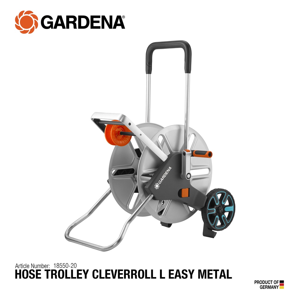 GARDENA Hose Trolley Cleverroll L Easy Metal | Shopee Philippines