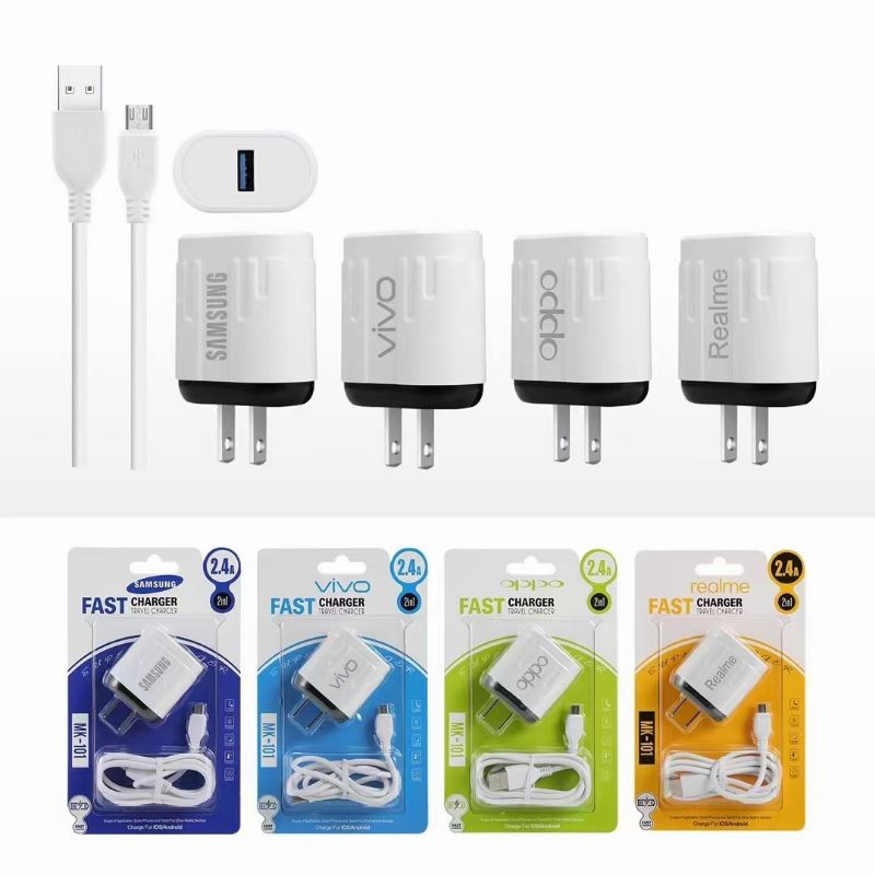Universal Fast Charger MK-101 2.4A Smart Usb Quick Fast Charging ...