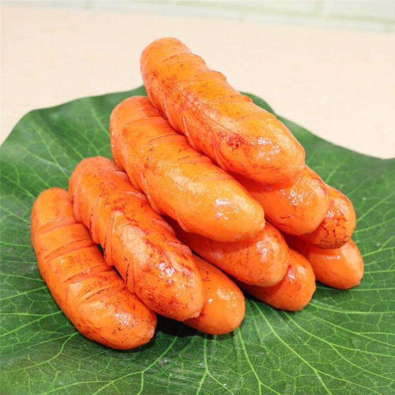 1PC Artificial Hot Dog Fake Sausage Simulated Food Model for Kitchen ...
