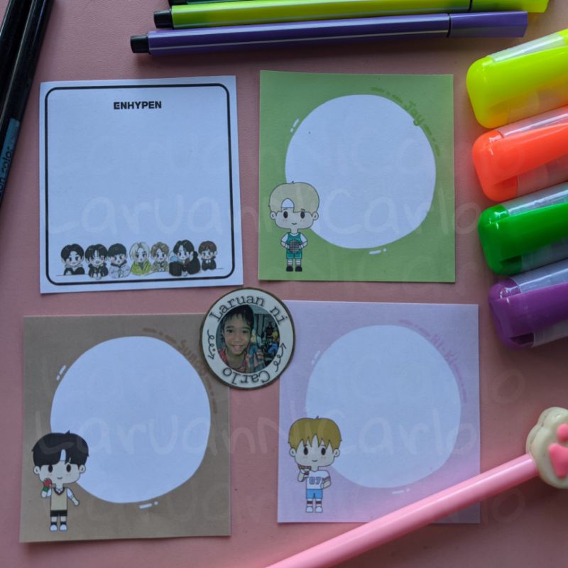 Enhypen : Notepads Chibi | Shopee Philippines