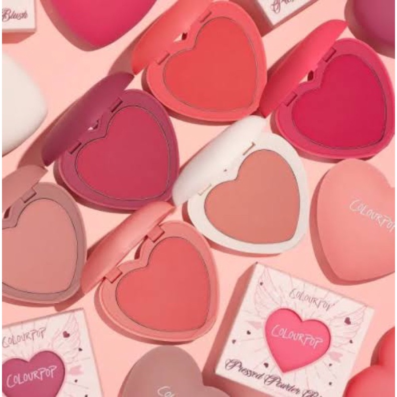COLOURPOP PRESSED POWDER BLUSH (HEART BLUSH) | Shopee Philippines