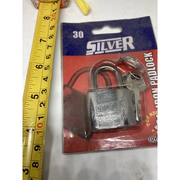 Silver Padlock Key 30mm | Shopee Philippines