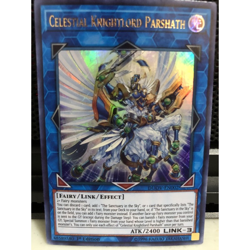 Celestial Knightlord Parshath TCG Yugioh | Shopee Philippines