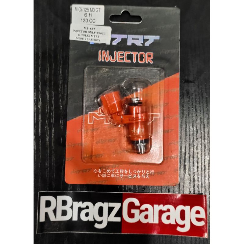 MTRT Injector 6 Holes 130cc - Aerox / Mioi 125 / M3 / GT | Shopee ...