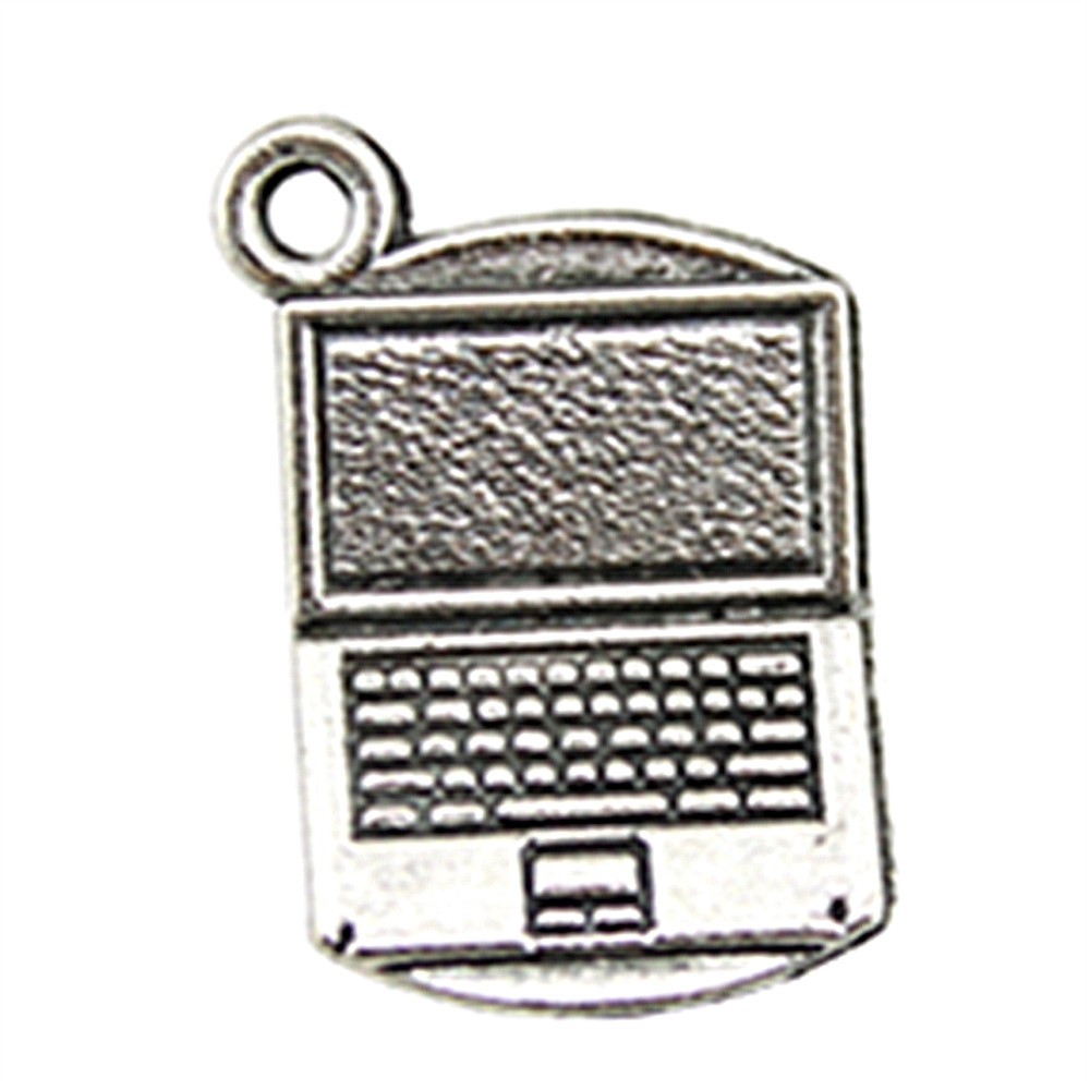 10 pieces Laptop Computer Charms Pendants For Handmade Jewelry Making ...